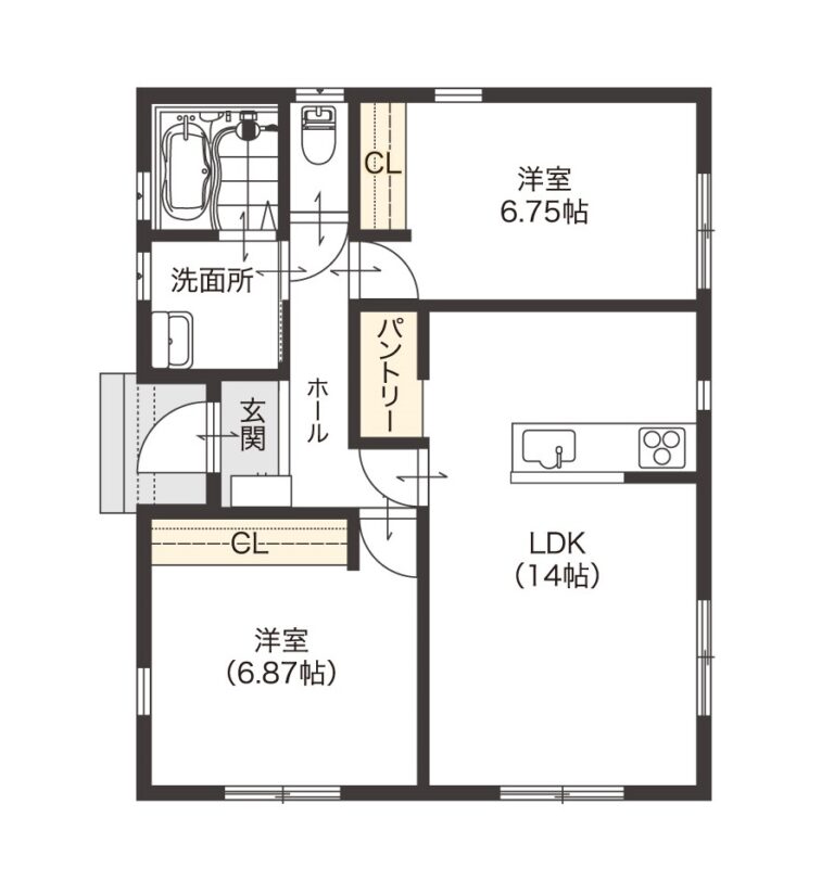 NC-WE05 - 【768万円～のローコスト住宅ならニコニコ住宅】長崎の注文住宅